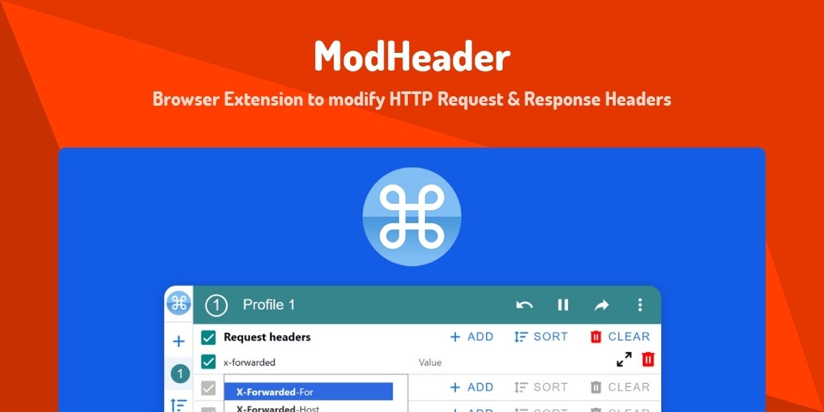 Modheader Browser Extension To Modify Request And Response Headers